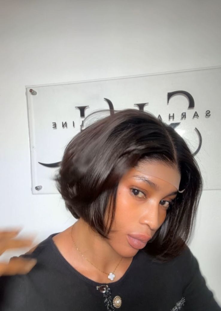 Sarah's 12inch 5x5 Vietnamese Layered Bob – Sarhap HQ